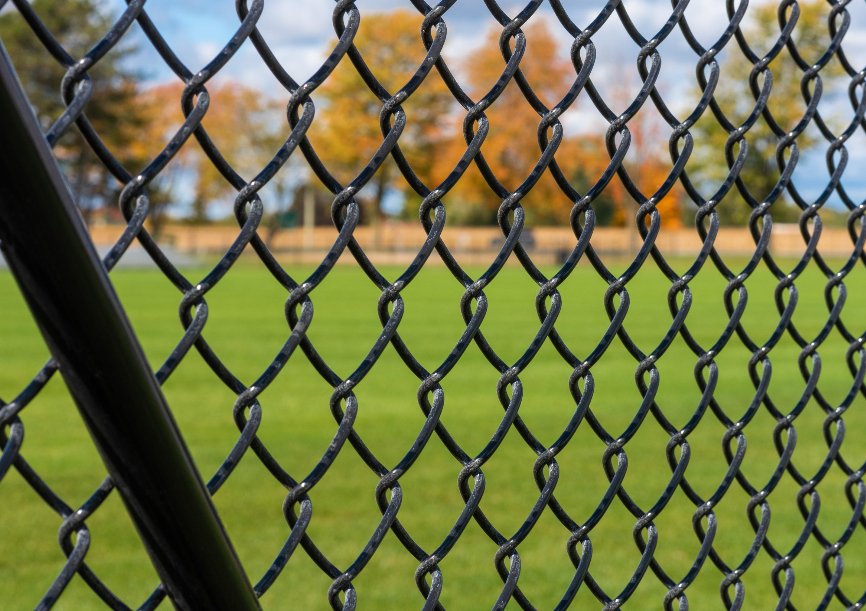 Colored Chain Link Fence
