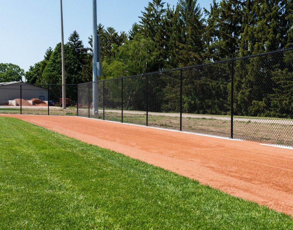 Colored Chain Link Fence